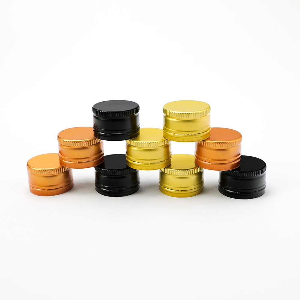 28D17H twist-off Aluminum Caps for Beverage Bottles – allupkg.com